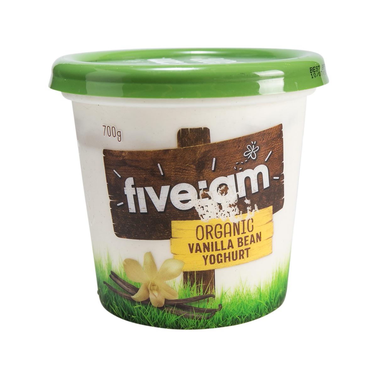 FIVE:AM Organic Yoghurt - Vanilla Bean (700g) – city'super Neighbourhood