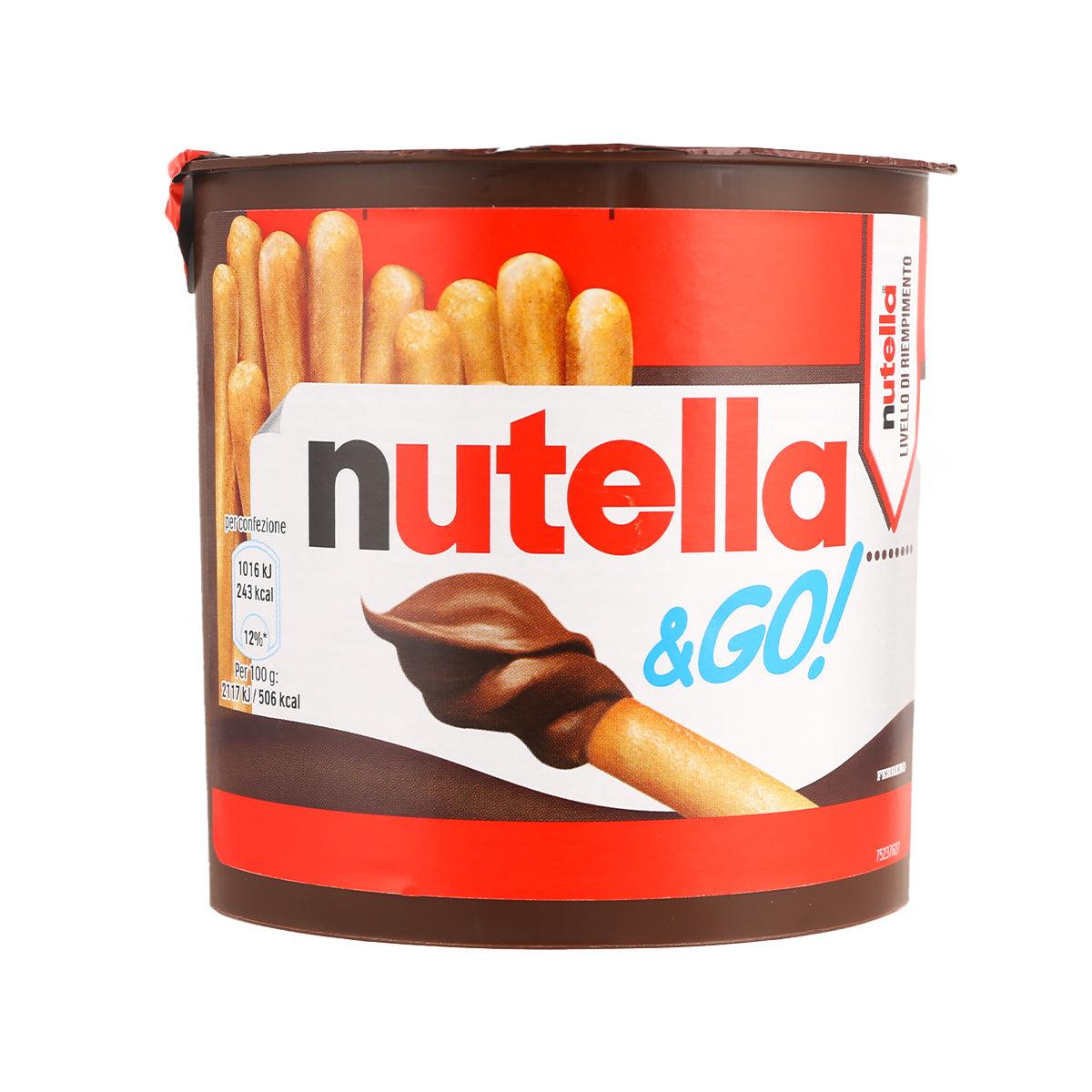 NUTELLA Snack with Hazelnut-Cocoa Spread and Biscuit Sticks (48g ...