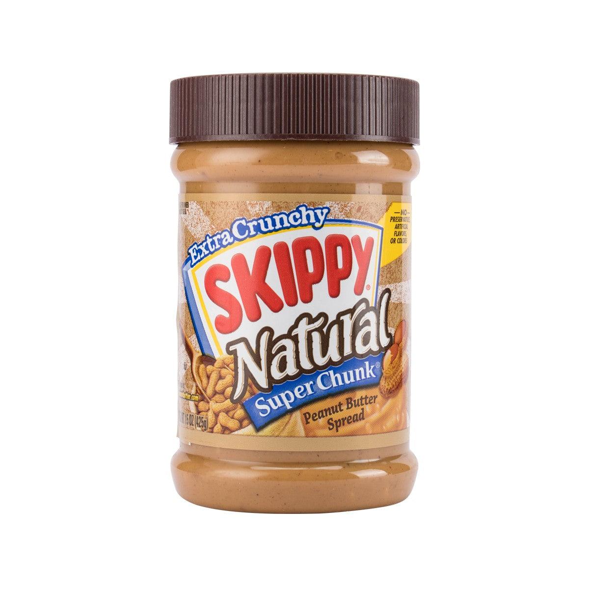 SKIPPY Natural Peanut Butter Spread - Super Chunk (425g) – city'super ...