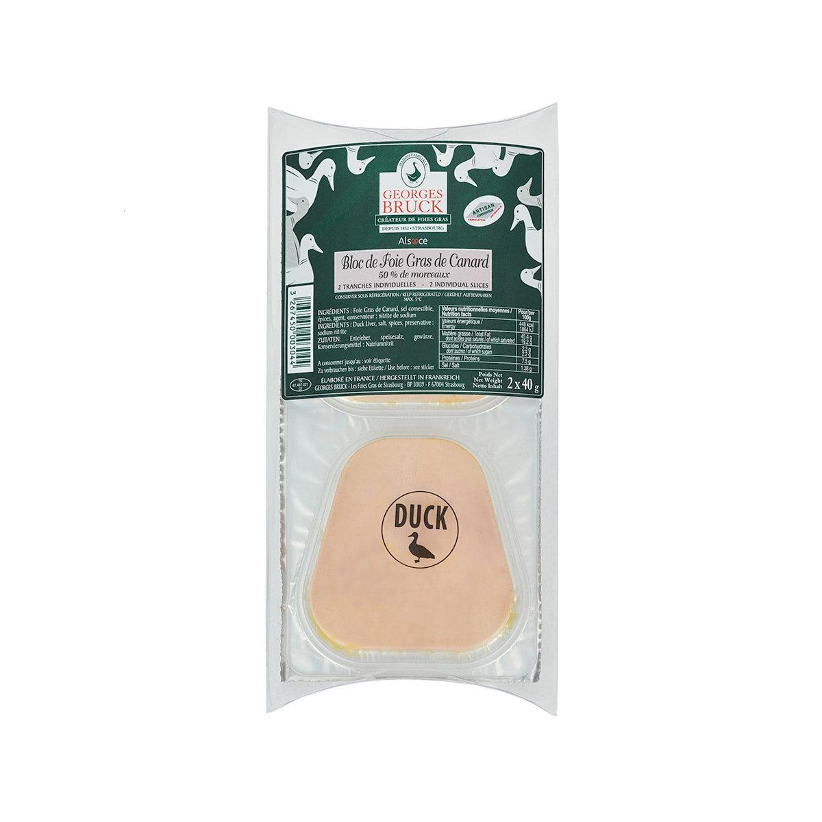 GEORGES BRUCK Block of Duck Foie Gras [Le Gourmet] (80g) – city'super ...